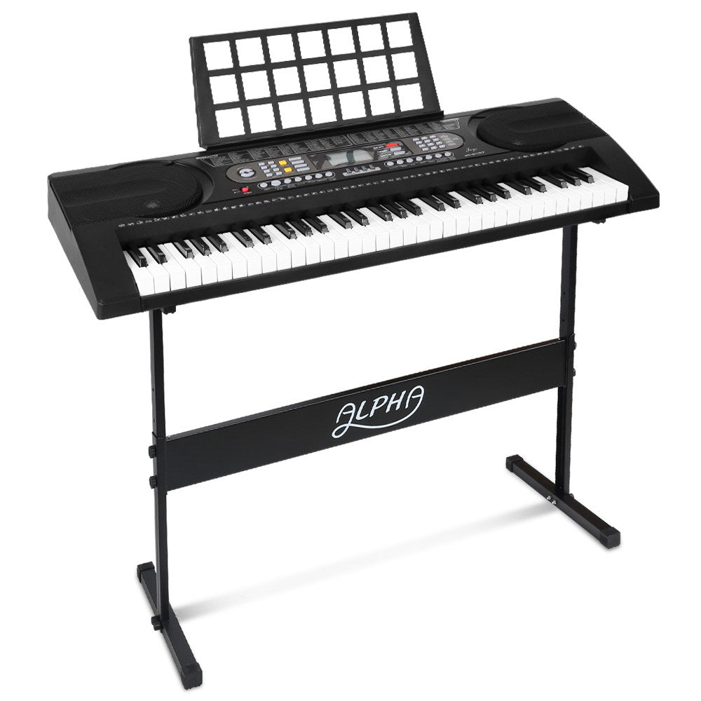 Alpha 61 Keys Electronic Piano Keyboard Electric Instrument Touch Sens